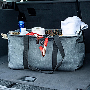 geckobrands Large Utility Tote - Spacious and Durable Multipurpose Tote Bag for Beach, Travel, Shopping, and Outdoor Activities