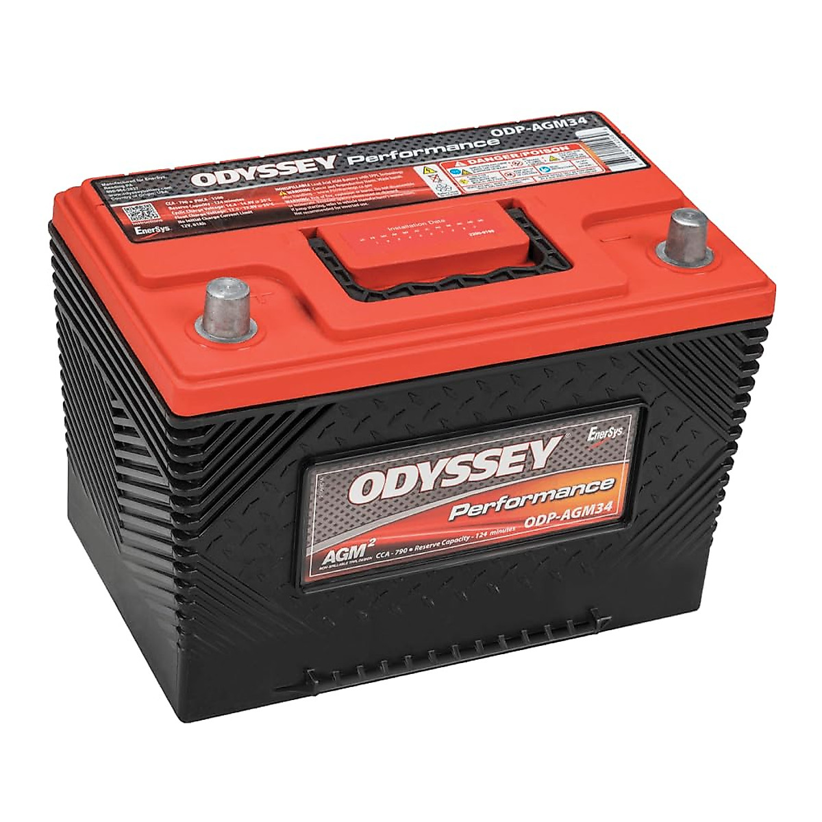 Odyssey Battery ODP-AGM34 Performance Series AGM Battery