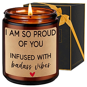 Fairy's Gift Scented Candles - Proud of You Gifts for Her, Him, Graduation Gifts, Congratulations Gifts for Women, Men - Job Promotion Gifts, Divorce Gifts, Badass Women Gifts for Friend, BFF, Bestie