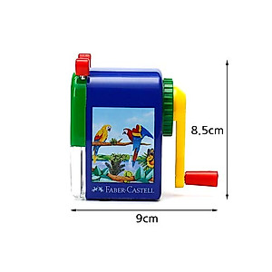 Parrot Small Manual Pencil Sharpener Heavy Duty for School Classroom, Office, Home TPPQ09112
