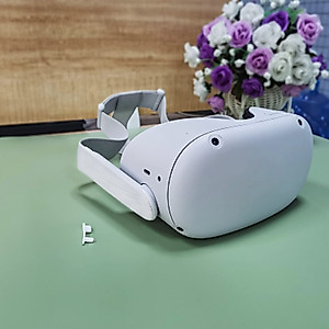 5Pack Compatible with Oculus Quest 2 Virtual Reality Headset Charger Port Protector, Silicone Anti Dust Plugs Caps Accessories