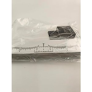 Kalolary 100 Pack Eyebrow Ruler with 1 Box 10M Premium Eyebrow Mapping Ink String Pre-Inked Microblading String for Eyebrow Mapping Ultra-Thin Mess-Free for Marking Symmetrical Eyebrows