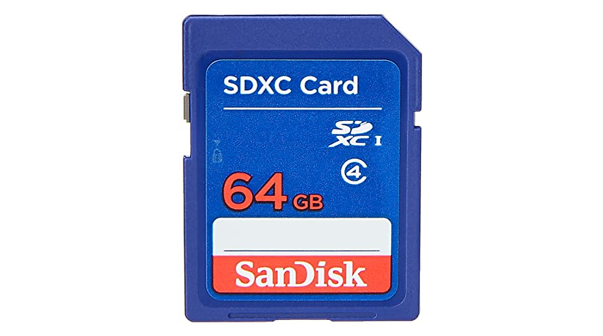 SanDisk 64GB SDXC Class 4 Memory Card - Secure & Durable