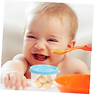ORFOFE Baby-Food-Storage-Containers 150ml Baby Food Storage Dishwasher Safe Mini Containers