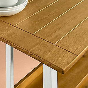 Zinus Becky Farmhouse Kitchen Island