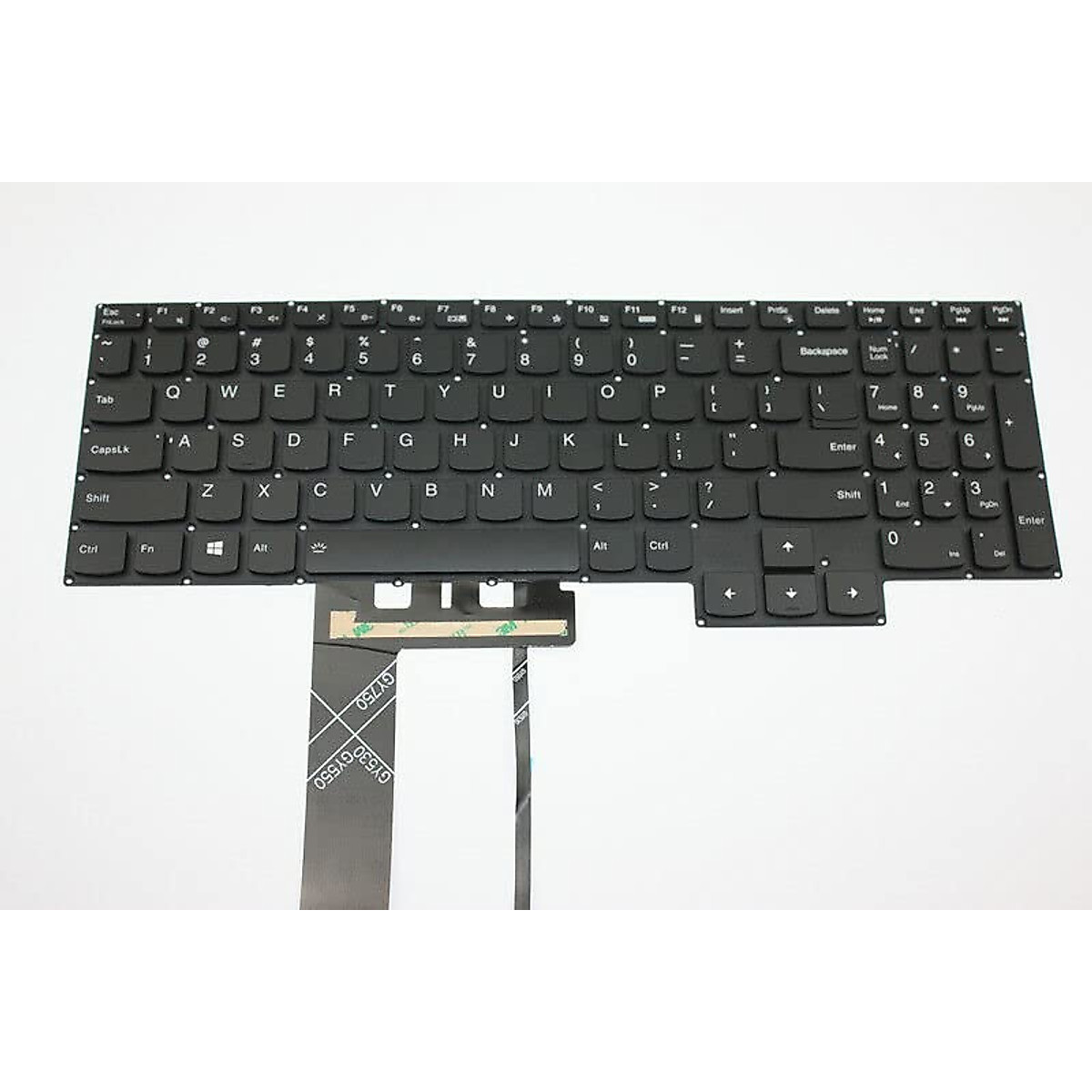 New US Black English Backlit Backlight Laptop Keyboard (Without palmrest) for Lenovo Ideapad Gaming 3-15ACH6 3-15IHU6
