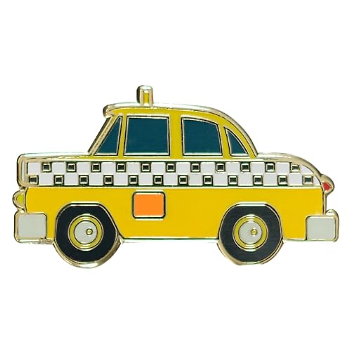 Yellow Cab - Hard Enamel Pin (Cloisonne Pin)
