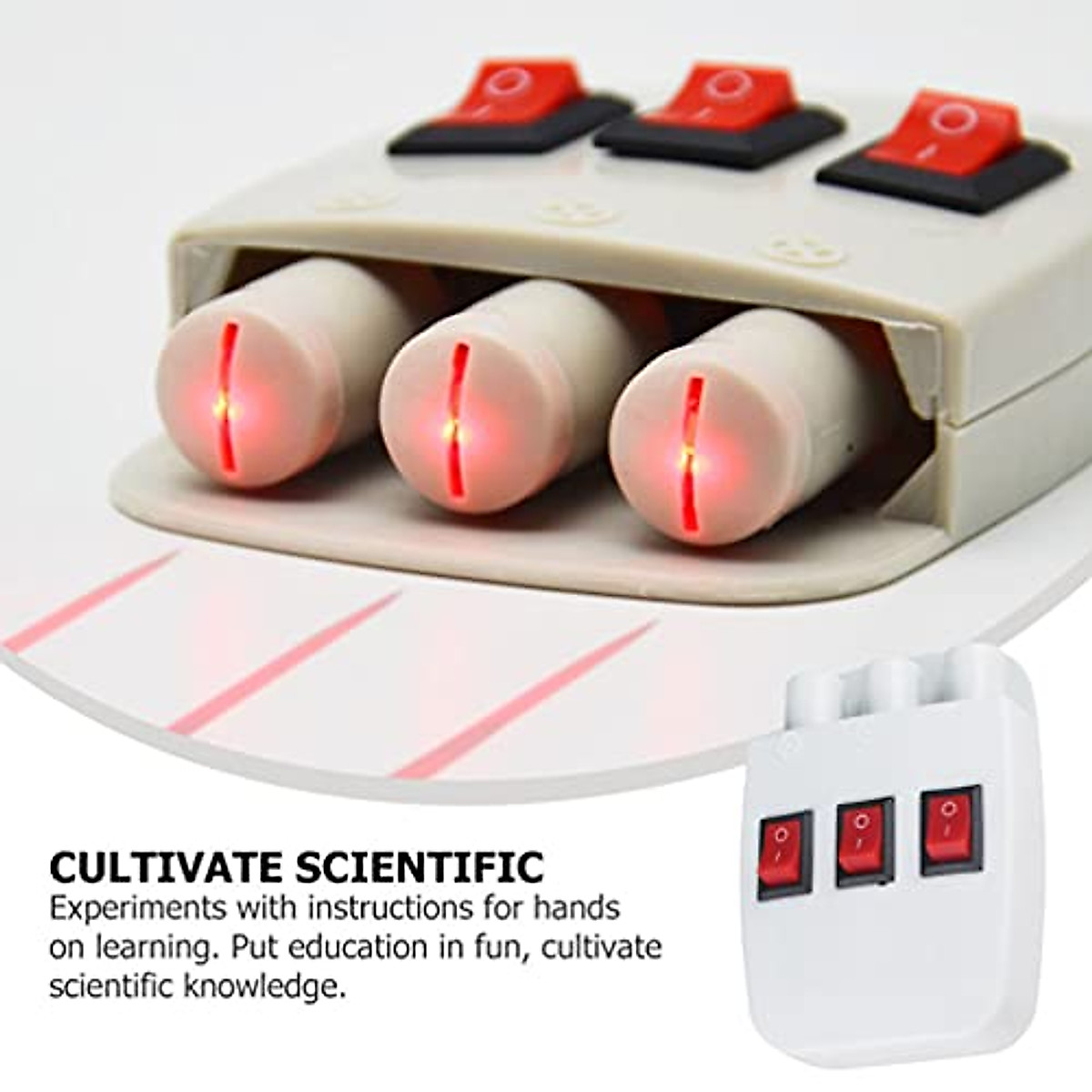 Totority Three- line Light Source Optical Tools Source Optical Physics Experiment Three- Way Semiconductor Teaching Tool