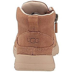 UGG K Canoe III Weather Sneaker, Chestnut Suede, 5 US Unisex Big Kid