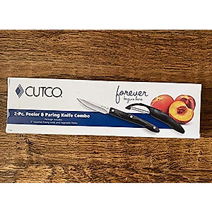 Cutco 2 pc Peeler & Paring knife Combo Includes 3" Gourmet Paring Knife and vegetable Peeler/fOREVER GUARANTEE!!