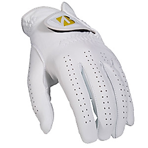 Bridgestone Golf Men's Tour Premium Glove, White, Left Hand, X-Large