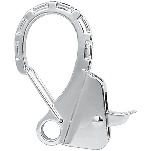 JYINCPED Stainless Steel Boat Fender Clips Quick Release Clips Boat Bumper Buoy Holders for Rail, Clamp on 3/8" – 5/8" Rope for Fastening Fender Lines, Ideal for Docking