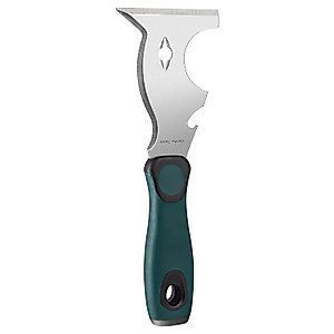 CoatPro Twools -Putty Knife, Paint Scraper, 10 in 1 Multi-Use Scraper Tool, Metal Scraper, Carbide Scraper with Hammer End, Paint Scrapers for Wood, Paint Scraper Tool for Painting