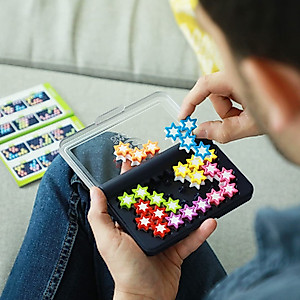 SmartGames IQ Stars Travel Game with 120 Challenges for Ages 6 to Adult