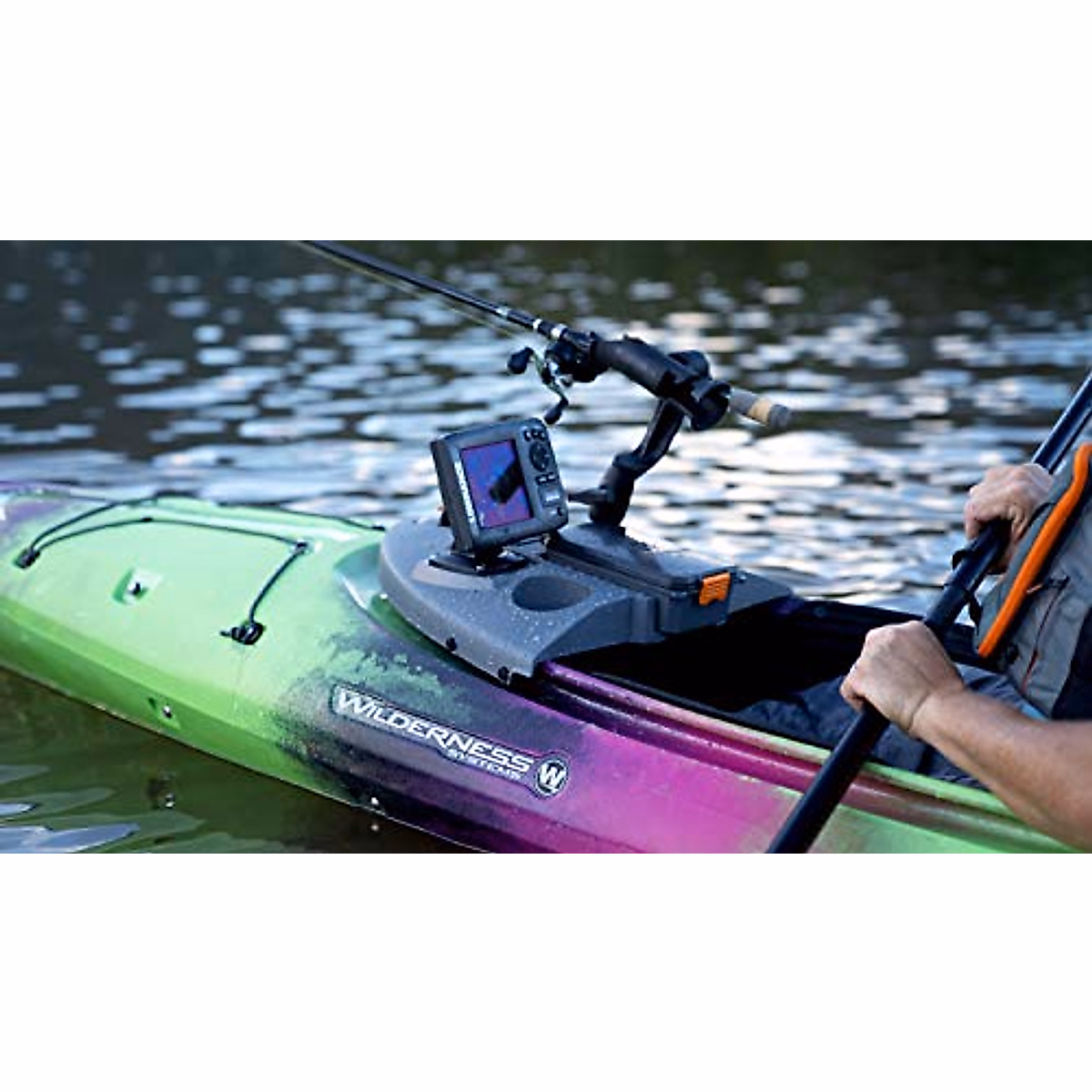 Wilderness Systems Pungo Dashboard | Kayak Dashboard with Dry Storage| Console for Pungo Kayaks, Gray, One Size (9801076)