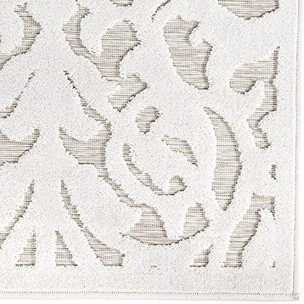 My Texas House by Orian Lady Bird Area Rug, 5'2" x 7'6", Natural Driftwood