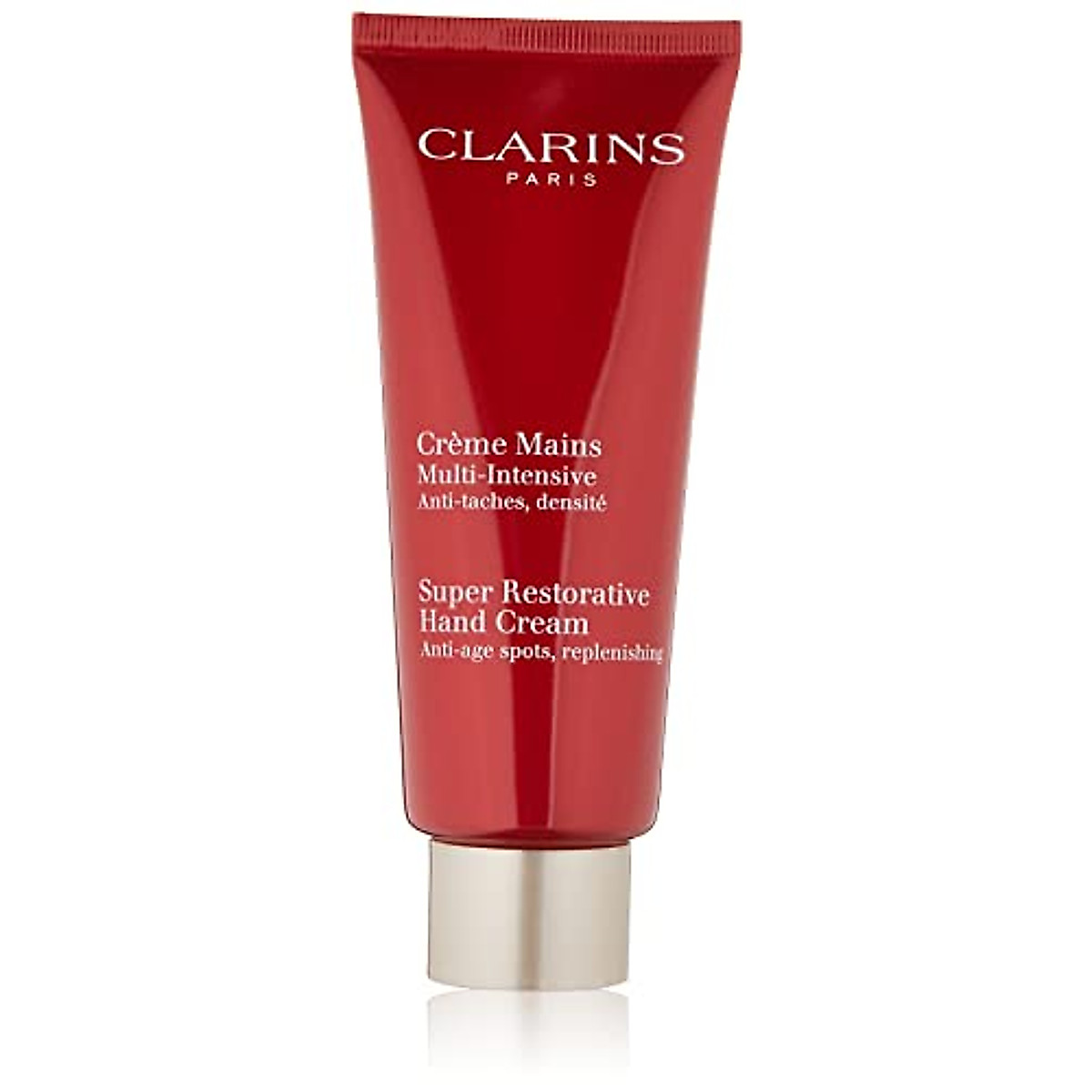 Clarins Super Restorative Hand Cream | Anti-Aging | Targets Dark Spots and Wrinkles | Promotes Youthful-Looking Hands Immediately and Over Time | Shea and Mango Butters Nourish, Soften and Smoothe