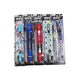 BinaryABC Spinning Pen ZG-5091 V.5.0 Non Slip Coated 22cm,1Pcs (Random Color)