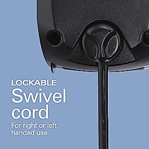 Hamilton Beach Professional 5-Speed Electric Hand Mixer with High-Performance DC Motor, Slow Start, Snap-On Storage Case, Stainless Steel Beaters & Whisk, Black (62651)