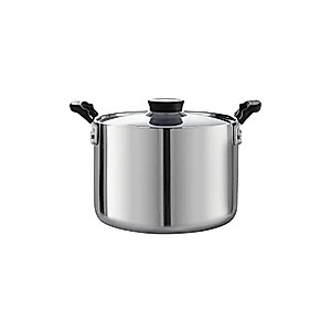 Tramontina Nesting 6 Pc Stainless Steel Tri-Ply Clad Sauce Pan and Stock Pot Set, 80116/048DS