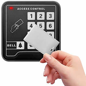 UHPPOTE Full Complete 125KHz RFID Card Outswinging Door Access Control Kit Including 600lbs Force Electric Magnetic Lock