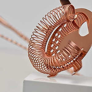 Prince of Scots Professional Series Bar Strainer ~ Copper