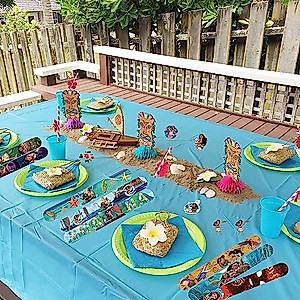 86 PCS Moana Party Favors, Moana Slap Bracelet and Stickers for Kids Moana Themed Birthday Party Baby Shower Decorations