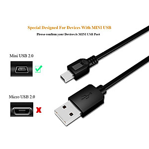 Eopzol 10ft Feet Long USB Power/Charger Cable Cord for Nintendo Wii U Pro Controller