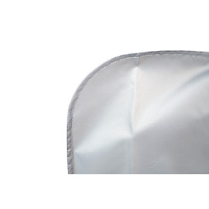 Ophthalmic Grey Universal Phoropter Refractor Protective Dust Cover Nylon Zipper 19" L x 13" W