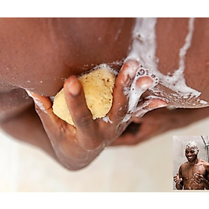 Natural Sea Wool Sponge 4-5" by Spa Destinations ® Amazing Natural Renewable Resource Creating The in Perfect Bath and Shower Experience