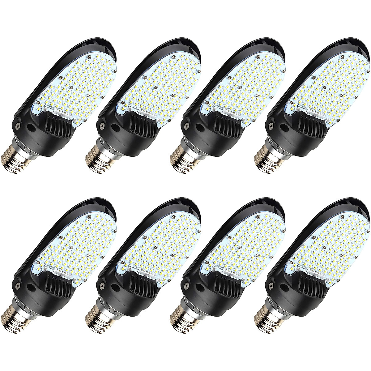 115W LED Corn Retrofit Lamps, Rotatable E39 Mogul Base, 5000K 15500 LM (400-500W MH Equiv.) 180° Commercial LED Paddle Bulb for Retrofitting Parking Lot Wall Pack Flood Lighting Fixtures (8)