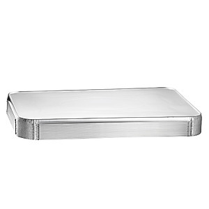 Full Size Deep Steam Aluminum Table Pans - Disposable to go Foil Pans for Chafing, Baking, Storing and Catering Containers (21” x 13” x 3”) (10, With Lids)