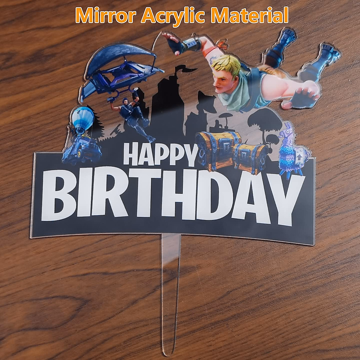 Video Game Birthday Party Supplies for Game Fans Party Decorations, Video Game Theme Party Cake Topper, Boys Girls Birthday Party Decorations