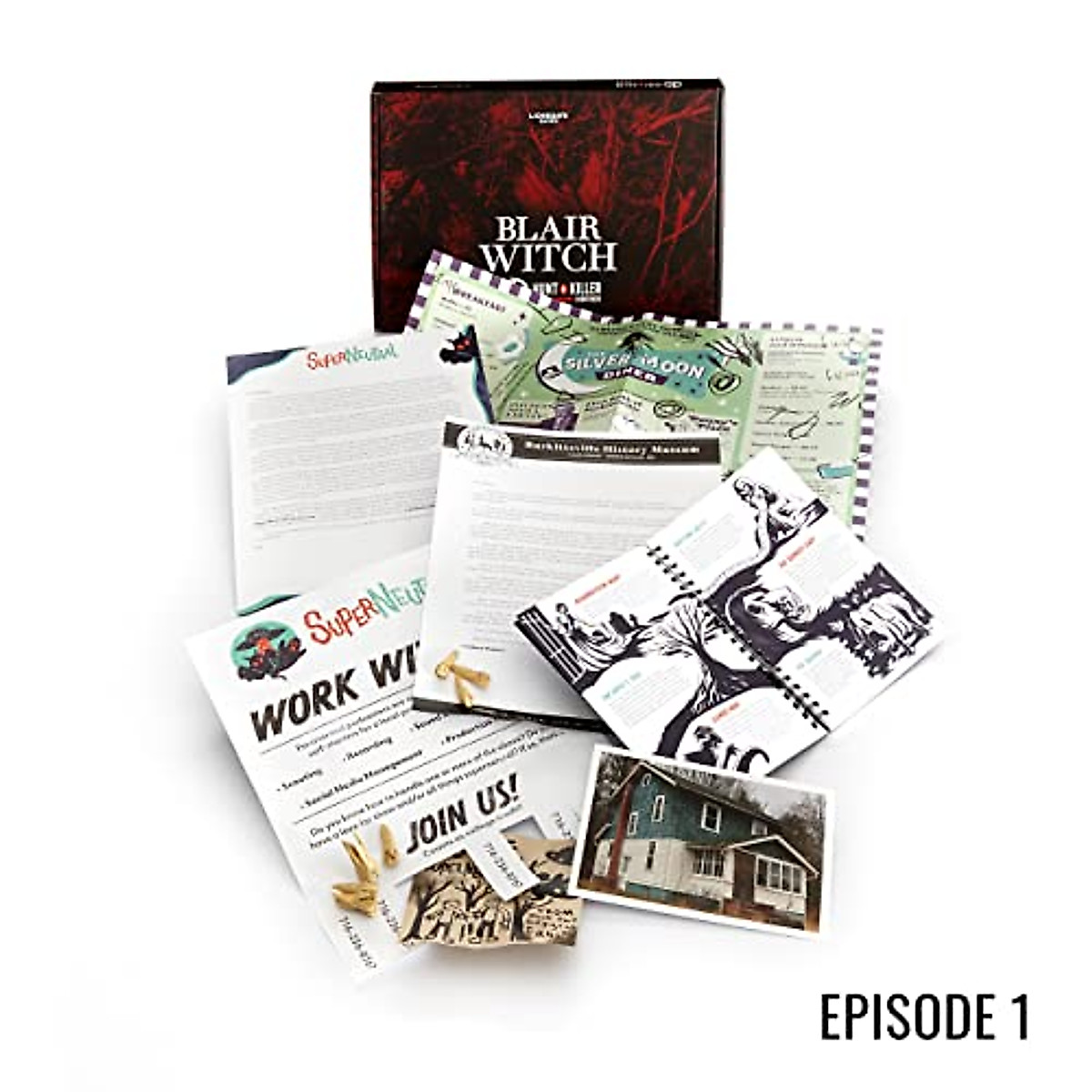 Hunt A Killer: Blair Witch Season 2, Complete Box Set of 6 Episodes, Murder Mystery Game, Unsolved Case, Decode Ciphers, Solve Cryptic Puzzles - Best Played if Season 1 Completed