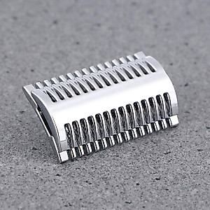 Lurrose Razor Head Replacement Manual Double Edge Razor Safety Shaving Head without Blade
