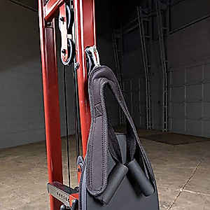 Body-Solid (EXM1LPS) Multi-Station Home Gym Machine, Arm & Leg Strength Training Functional Exercise Workout Station for Weight Lifting and Bodybuilding, 160lbs. Weight Stack with Leg Press