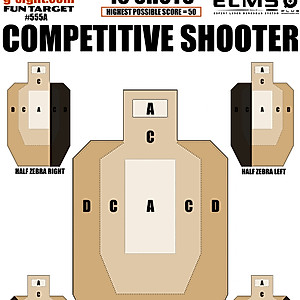 Competitive Shooter Smart Target - Dry Fire Laser Target