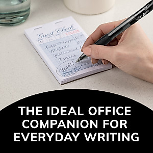 BIC Gel-ocity Original Black Gel Pens, Medium Point (0.7mm), 24-Count Pack, Retractable Gel Pens With Comfortable Grip