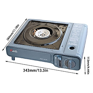 Cassette Stove | Camping Stove,Cooking Stove For Backpacking, Cassette Grill Stove Burner, Camping Stove Portable Stove, Compact Burner Stove, Camping And Backpacking Essentials Buogint