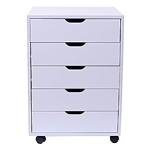 ZSEDP 5 Layers Storage Cabinet for Clothes Durable Wardrobe Closet Drawers for Office Bedroom Home Furniture Storage Organizer