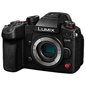 Panasonic LUMIX GH6 25.2MP Mirrorless Camera Body with Dual Image Stabilizer (Renewed)