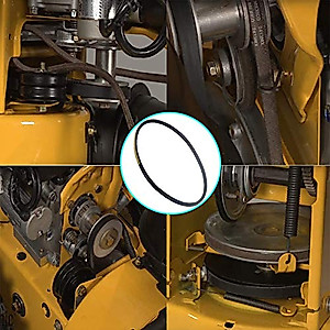 Podoy 954-04050A Snow Thrower Auger Belt 1/2'" x 35“ Compatible with Cub-Cadet Troy-Bilt Craftsman - Replace for 954-04050 754-04050 31A-2M1E897 123R 280EX 179E