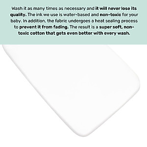 NAP Baby Bassinet Sheets for Baby Beside Sleeper | 100% Cotton | Super Soft Bassinet Sheet| for Baby Girl, Baby Boy or Neutral | 20x33 in |2-pack | White