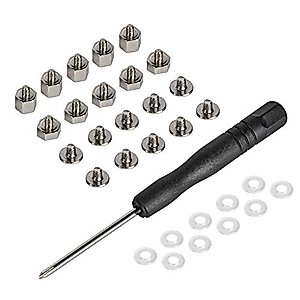 SilverStone SST-CA03 - PC Computer Screws Kit for Motherboard M.2 SSD Mounting, Supports ASUS & MSI Motherboard
