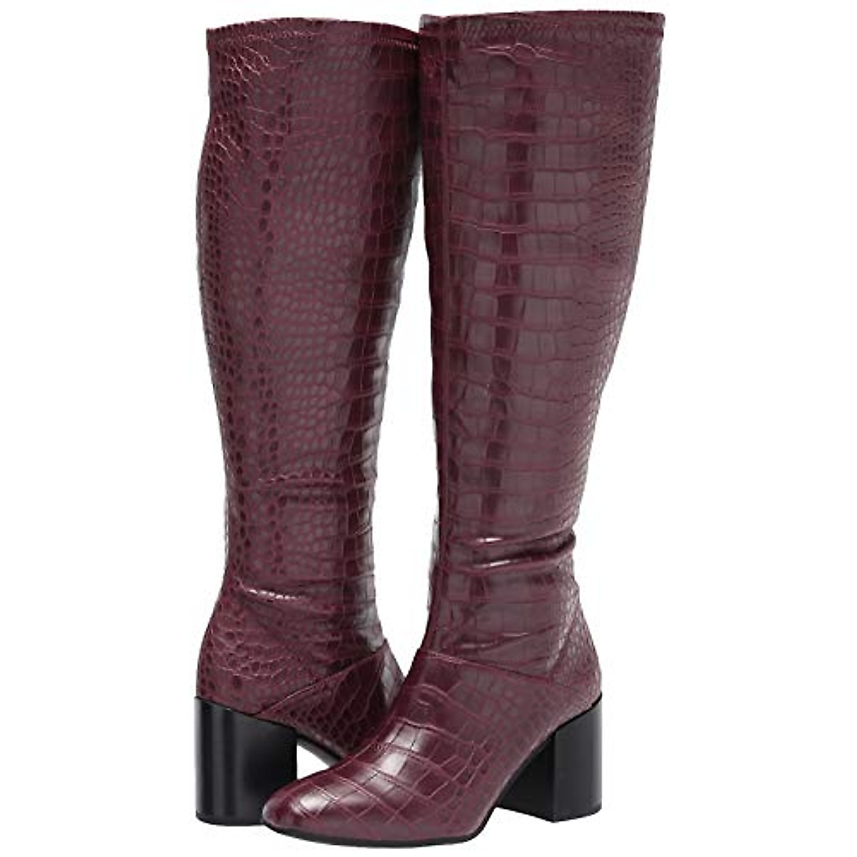 Franco Sarto Women's Tribute Knee High Boot, Mulberry, 8.5