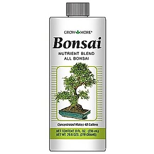 GROW MORE Bonsai Nutrient Blend Fertilizer 1-1-1