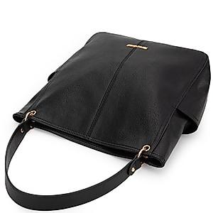 Montana West Concealed Carry Purses Handbags For Women Washed Leather Crossbody Bags Handgun Tote Satchel Hobo Bag Brown MBB-MWC-020BR