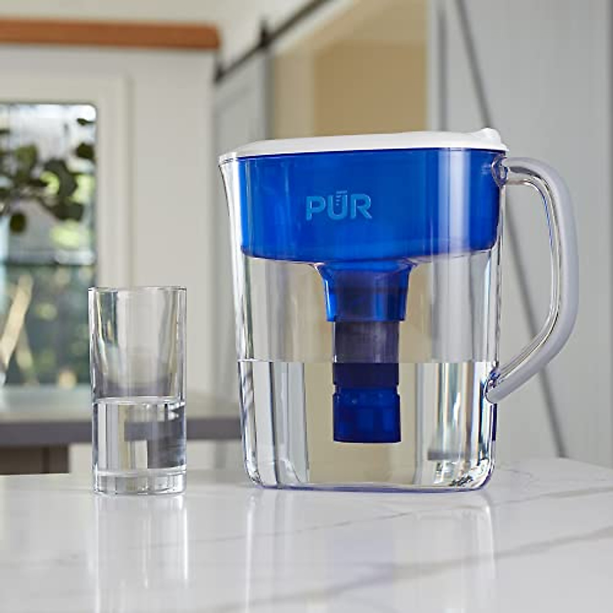 PUR PLUS Water Pitcher Filtration System, 11 Cup – PUR Water Filter Pitcher, PPT111W
