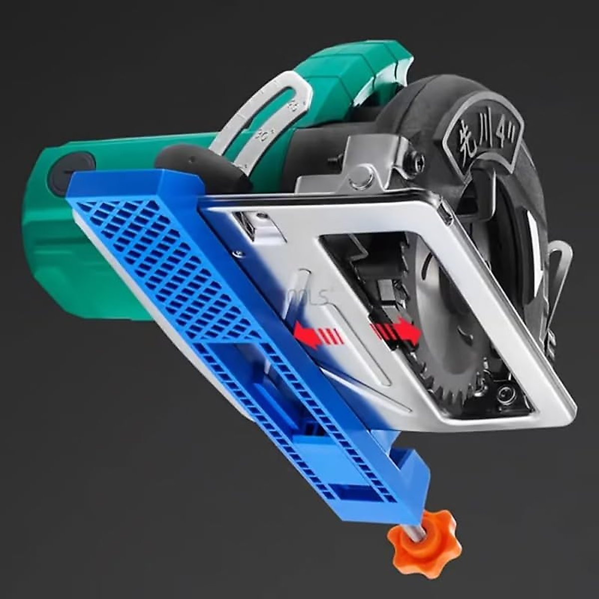 Adjustable Cutting Machine Base Guide, Electric Circular Saw Milling Positioning Clamp, Precision Wood Cutting Guide, Woodworking Tools, Specially Designed for Precision Cutting and Milling Tasks (1)