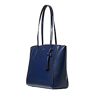 Kate Spade New York Kali Large Tote Shoulder Bag Purse Leather Nightcap